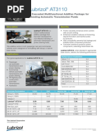 Lubrizol Additives Fact Sheet | PDF | Motor Oil | Lubricant