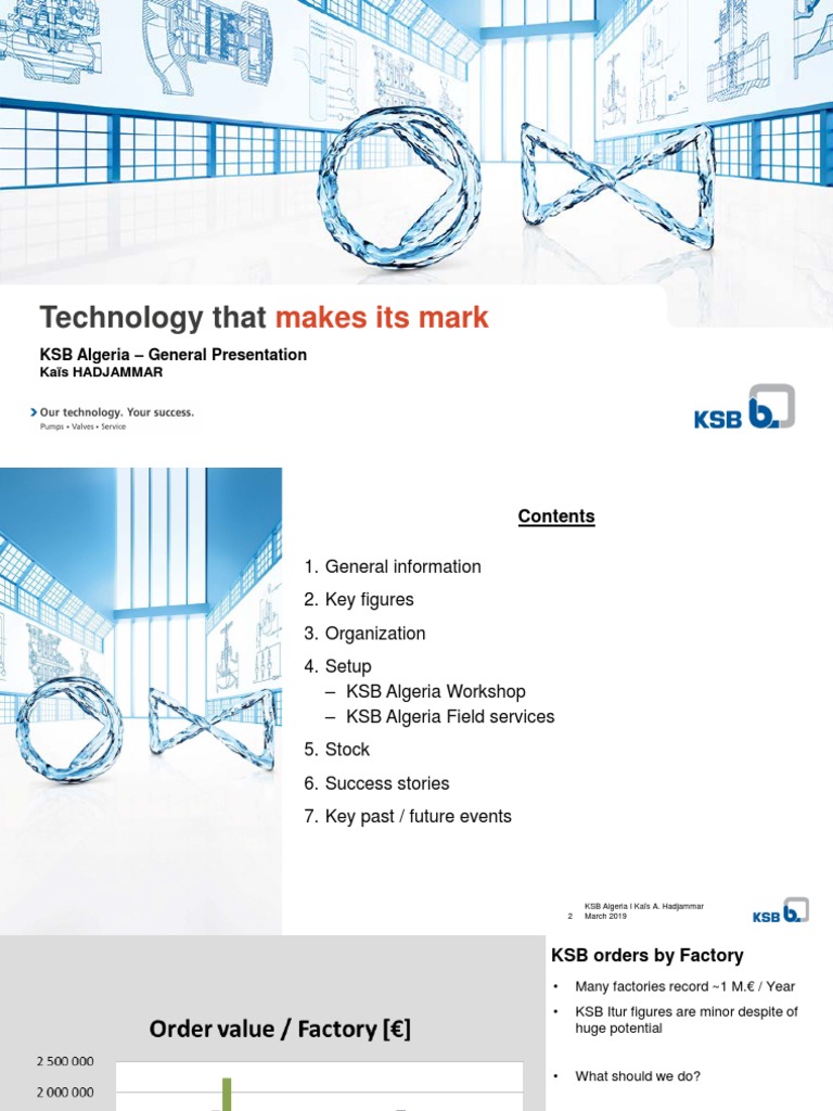 KSB Algeria - General Presentation - March 2019 | PDF | Pump ...