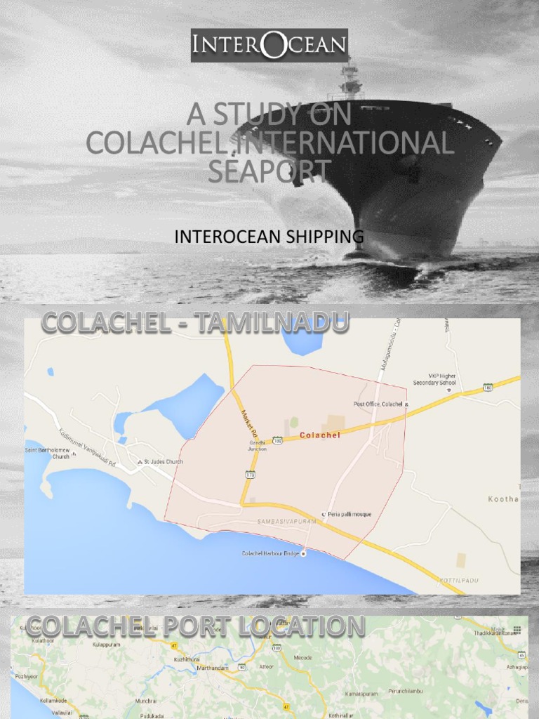 A Study On Colachel Port | PDF