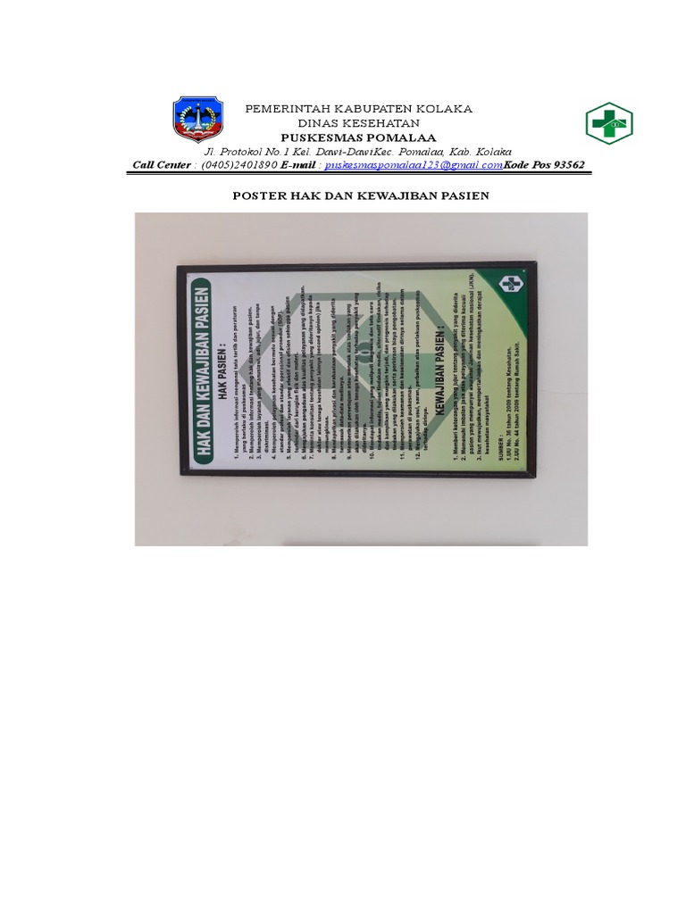 Poster Hak Dan Kewajiban | PDF