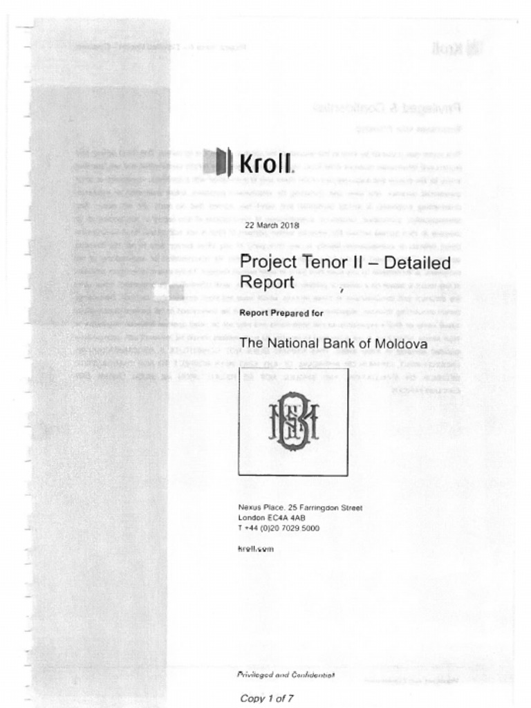 Raport Kroll | PDF