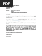 Letter of Appeal - Name Verification - SEC | PDF | U.S. Securities And ...