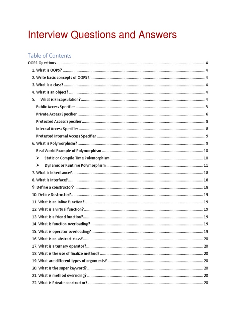 Key Concepts of Object-Oriented Programming in C# - An In-Depth Look at Classes, Objects ...