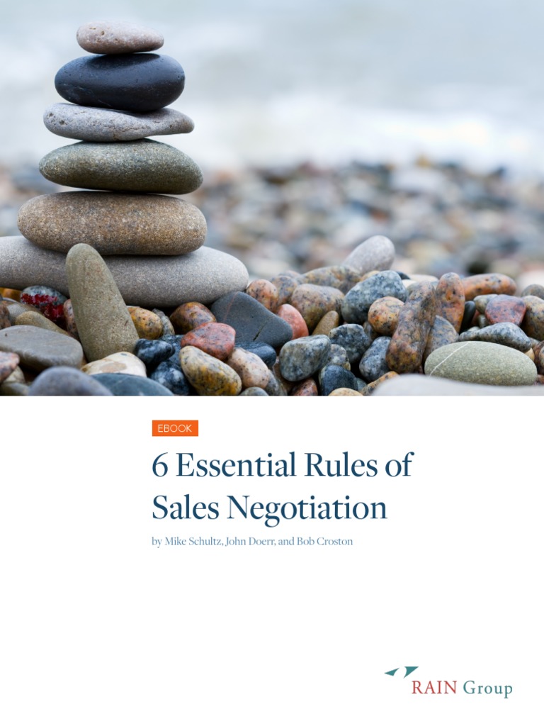 6 Essential Rules of Sales Negotiation | Download Free PDF ...