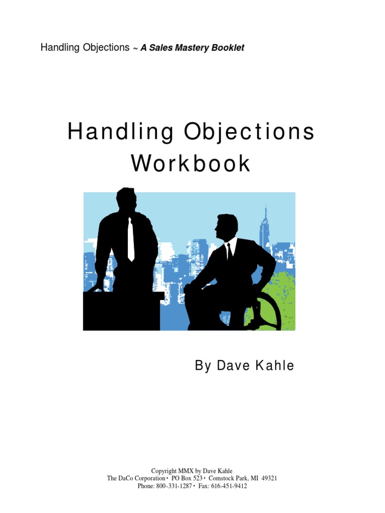 E 1 Handling Objections PDF | PDF | Sales | Business