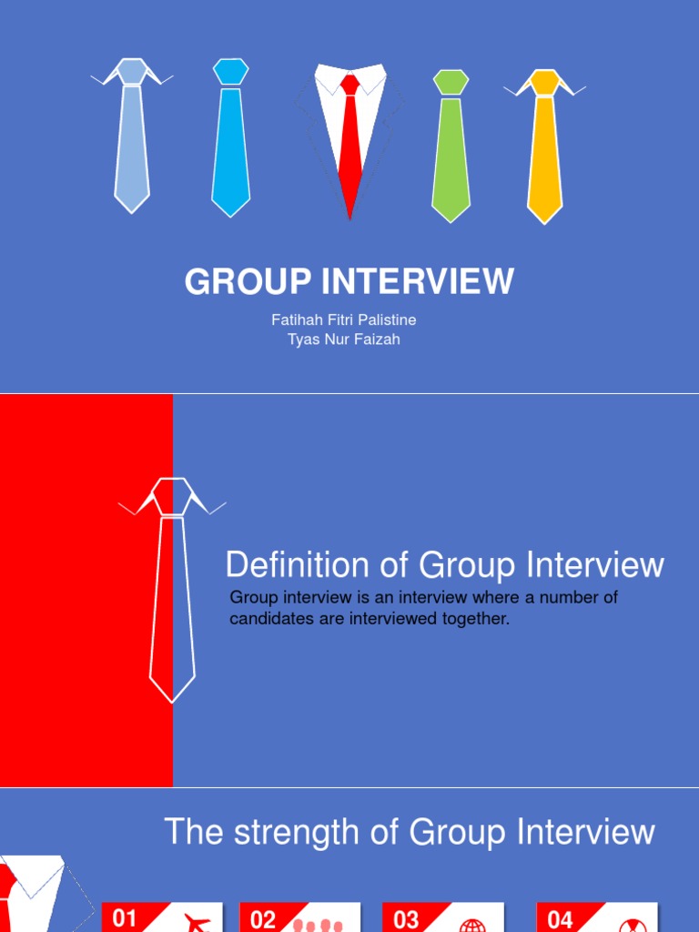 Group Interview: Fatihah Fitri Palistine Tyas Nur Faizah | PDF ...