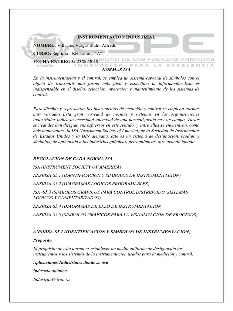 Resume NOrmas Isa | PDF | Color | Sistema operativo