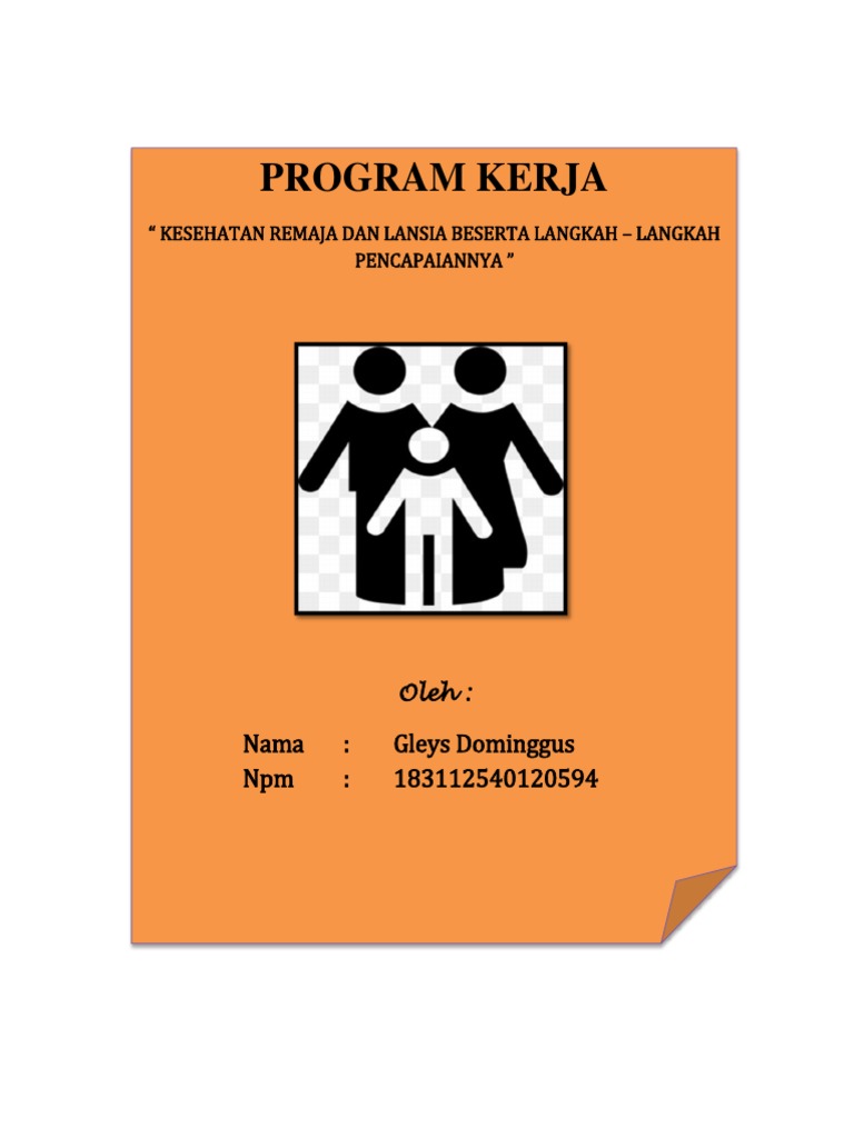 Program Kerja Kesehatan Remaja PKPR | PDF