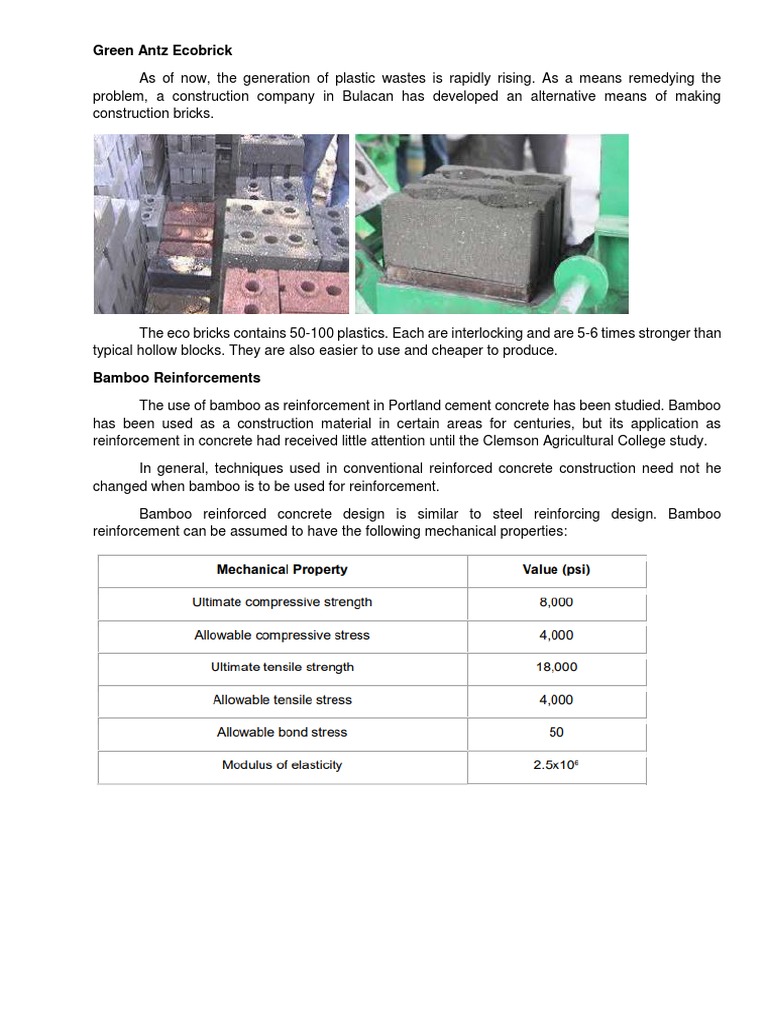 Green Antz Ecobrick | PDF