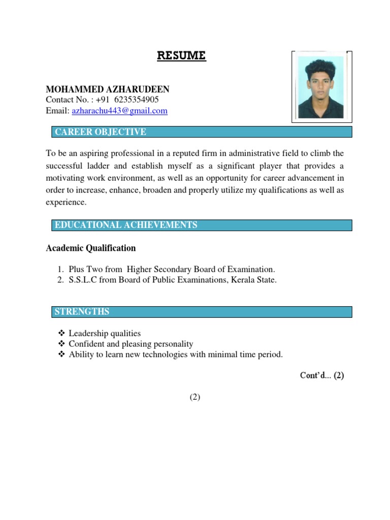 Curiculum | PDF | Career & Growth