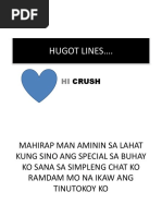 Exam Hugot Lines | PDF