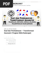 Transformasi Fungsi Kelas XII | PDF