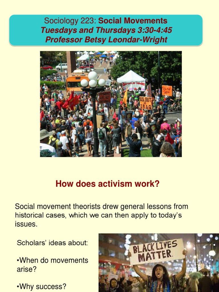 Social Movements Course Overview | PDF