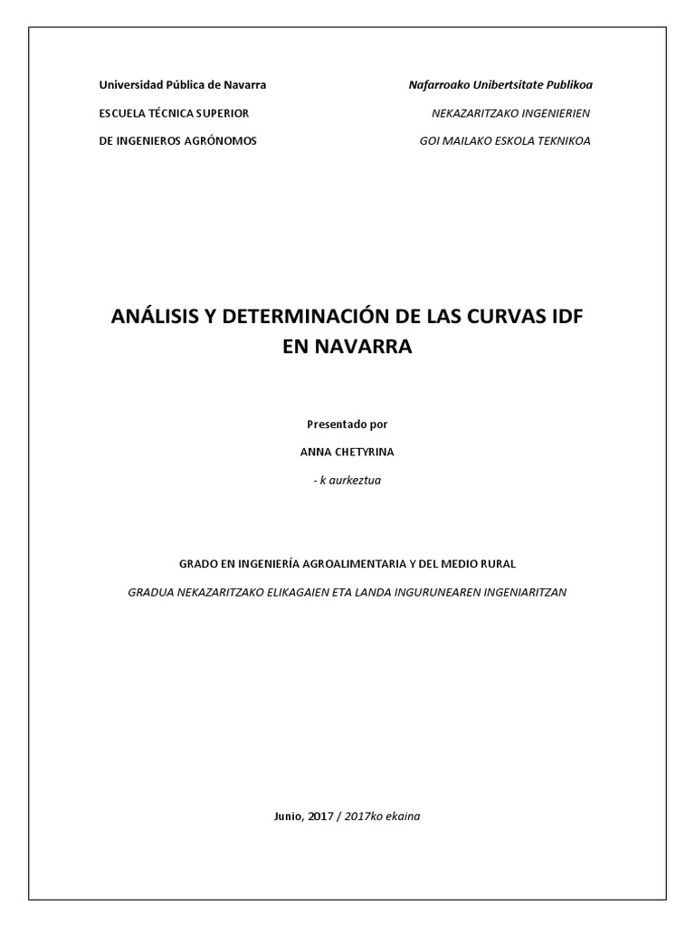 TFG Hydrognomon | PDF | Distribución normal | Precipitación