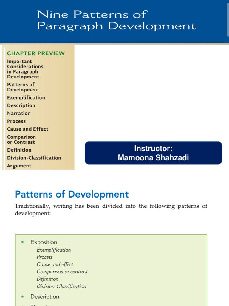 Paragraph Development | PDF