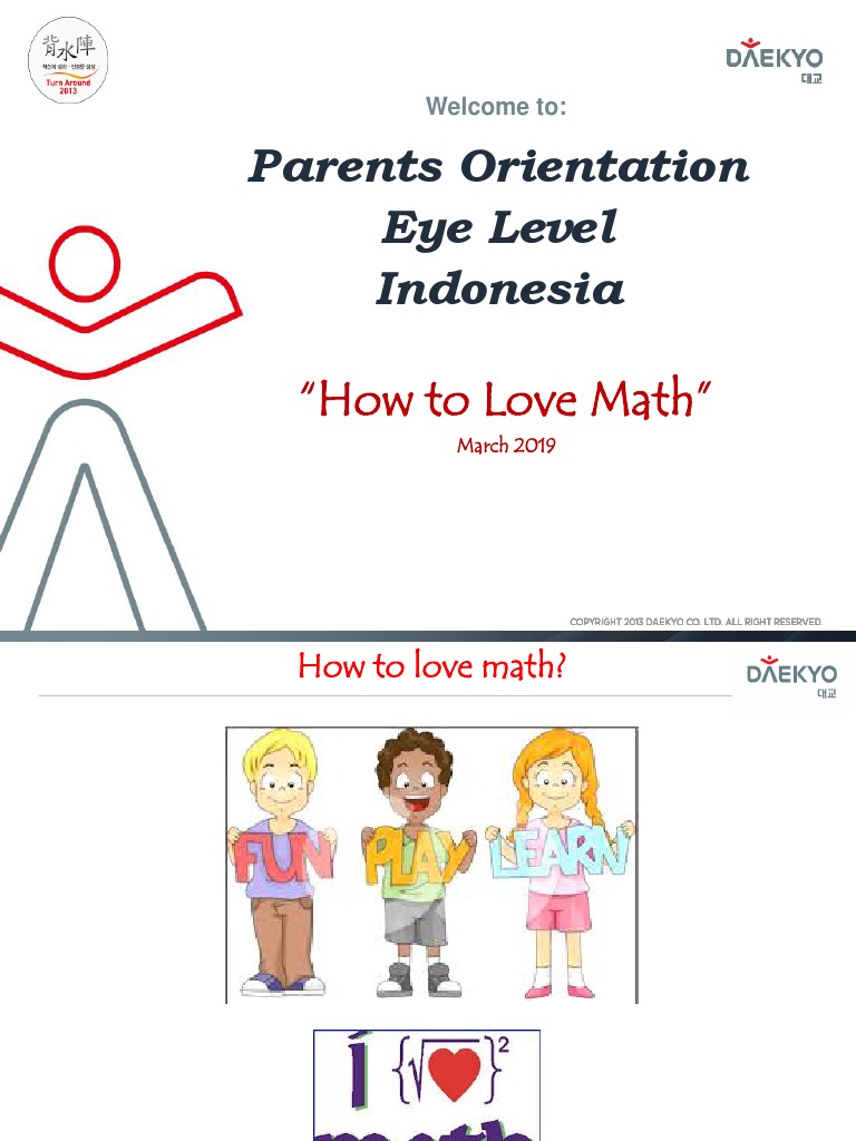 Parents Seminar Eye Level Indonesia | PDF
