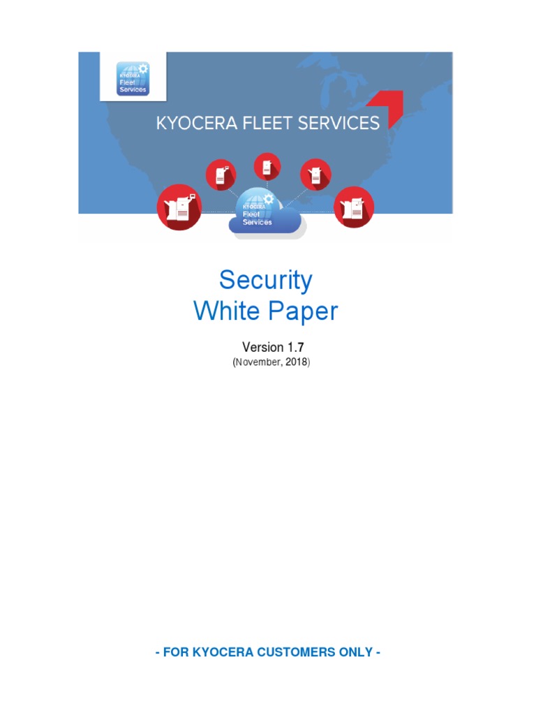 KFS - Kyocera Fleet Services | PDF | Cloud Computing | Gateway ...