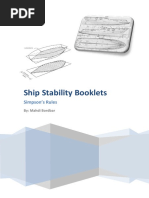 Water Plane Area and Block Coefficient | PDF | Area | Multiplication