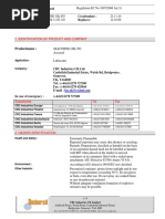 PFAS Declaration Template - English | PDF | Business