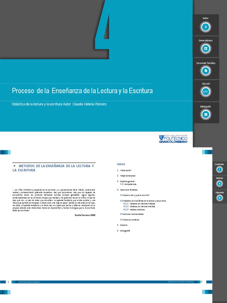 Métodos de Aprendizaje de Lectura | PDF | Palabra | Escritura