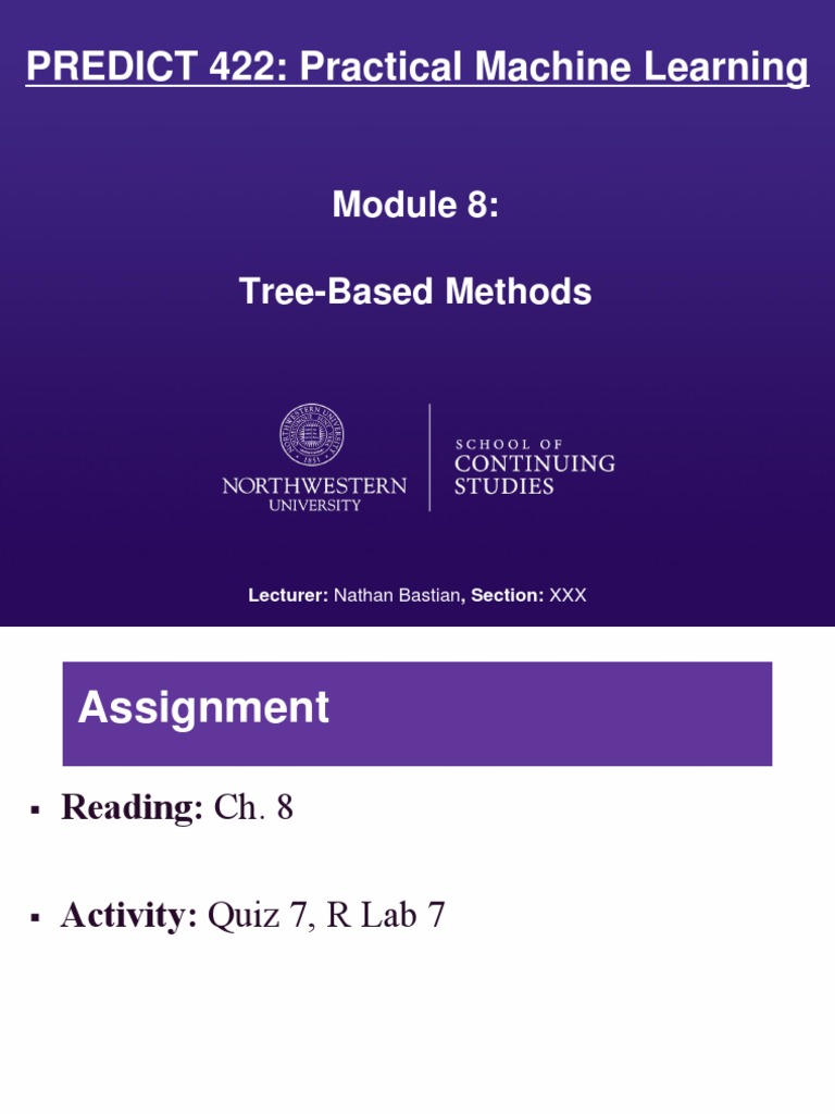 Tree-Based Machine Learning Methods | PDF | Statistical Classification | Machine Learning