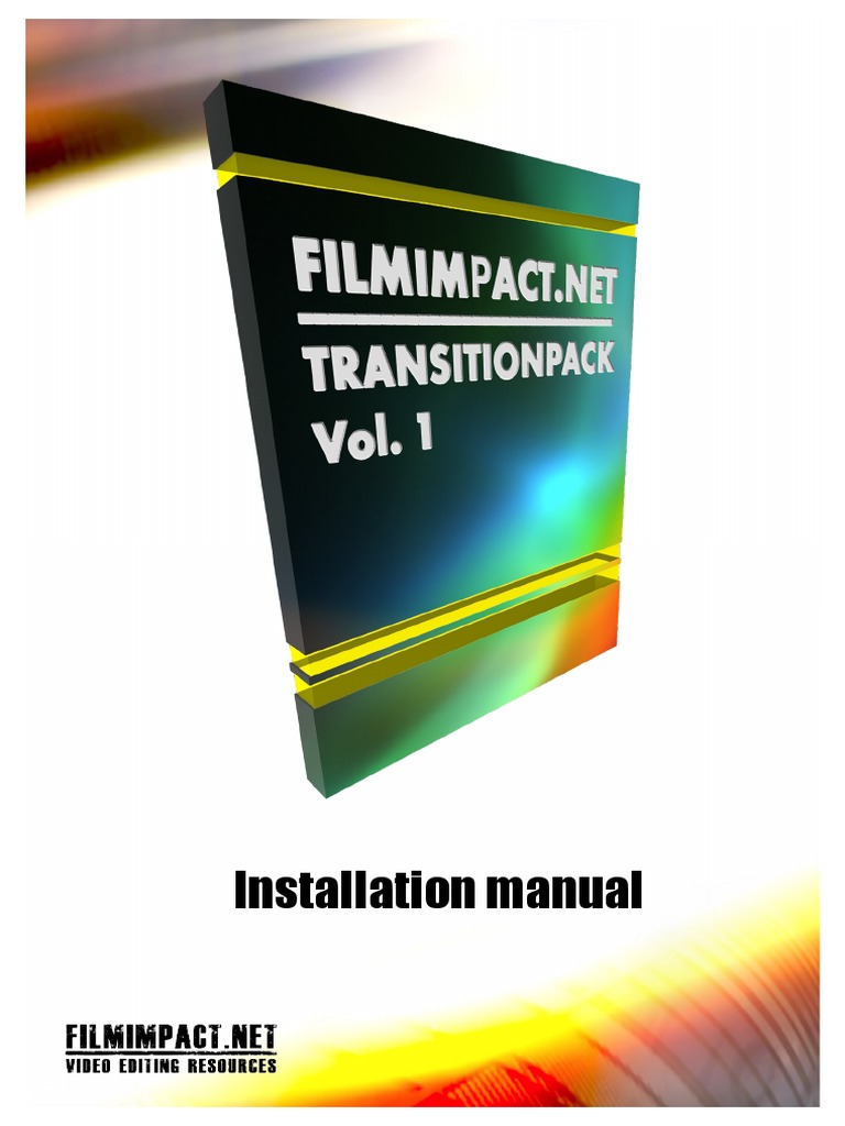 Instruction Manual Transition Pack 1 | PDF | Digital Technology ...