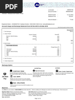 Jio Fiber Bill Invoice Sample | PDF