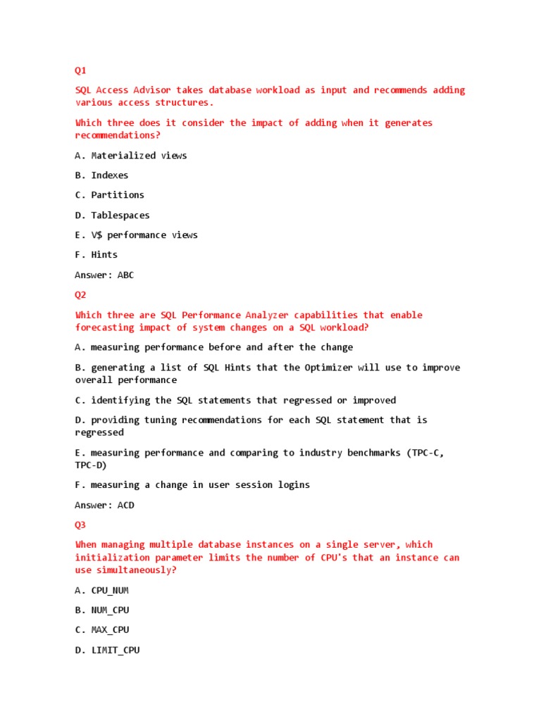 Oracle Database Performance Tuning Guide | PDF | Oracle Database ...