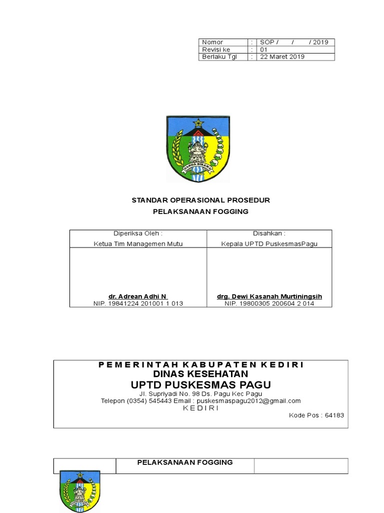 Sop Fogging | PDF | Sains & Matematika