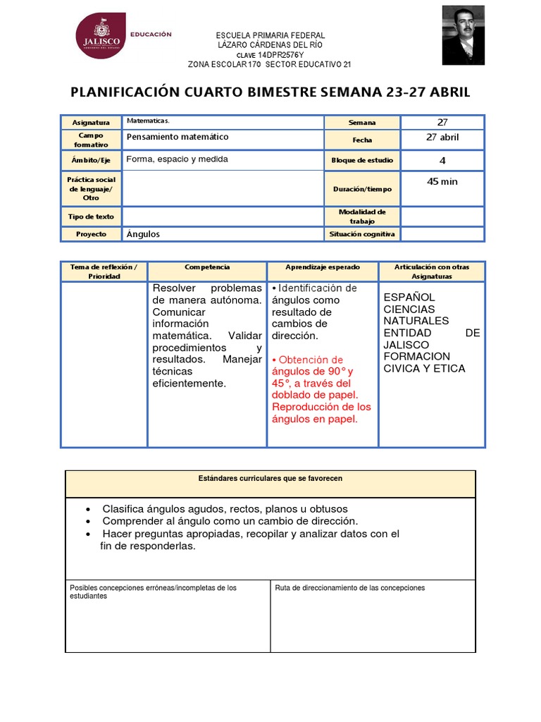 Planeación Didáctica Modelo 5E | PDF | Educación primaria | Conocimiento