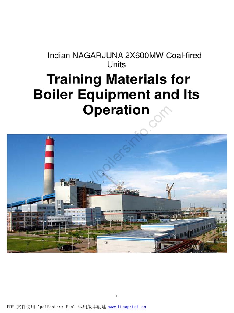 Training Materials For Boiler Equipment and Its Operation | PDF ...