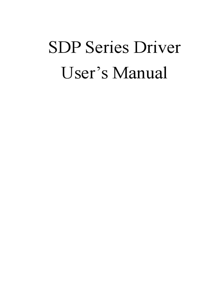 S Drive P Manual | PDF | Parameter (Computer Programming) | Feedback