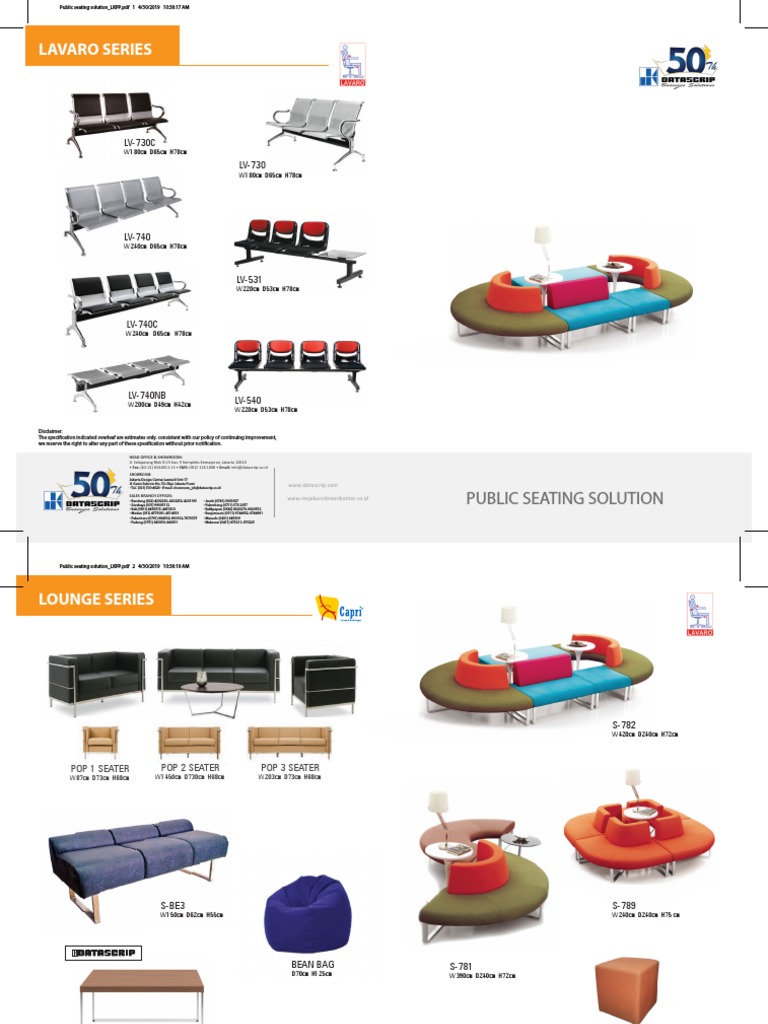 Public Seating Solution | PDF