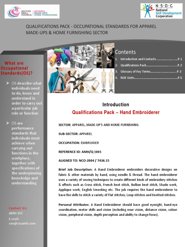Apparel Made-Ups and Home Furnishing | PDF | Embroidery | Employment