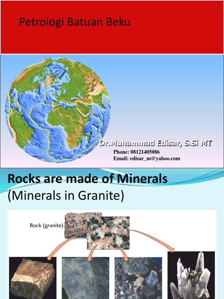 Petrologi Batuan Beku | PDF | Magma | Igneous Rock