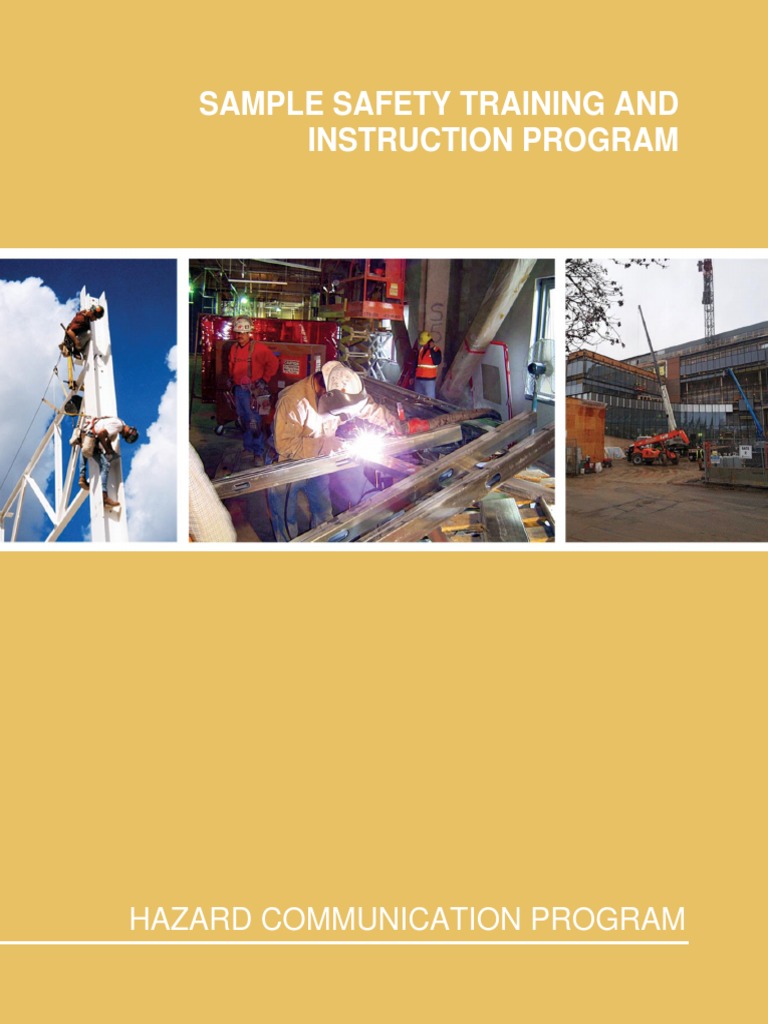 Hazard Communication Safety Program Guide | PDF | Occupational Safety ...