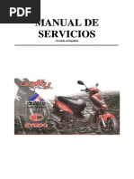 Yamaha T110 Crypton New Manual de Servicio | PDF