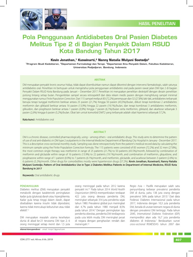 Obat Oral DM | PDF