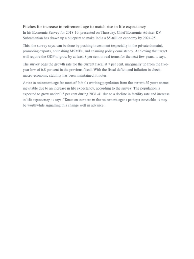 Retirement Notes | PDF