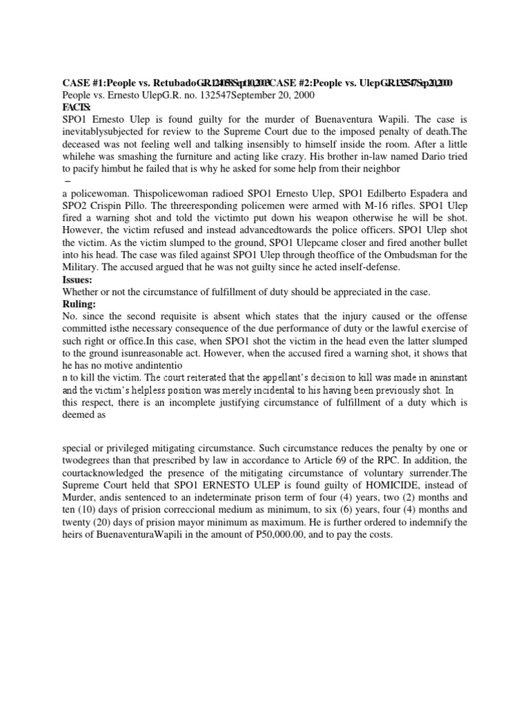 People v. Genosa: A Landmark Case on the Application of Battered Woman ...