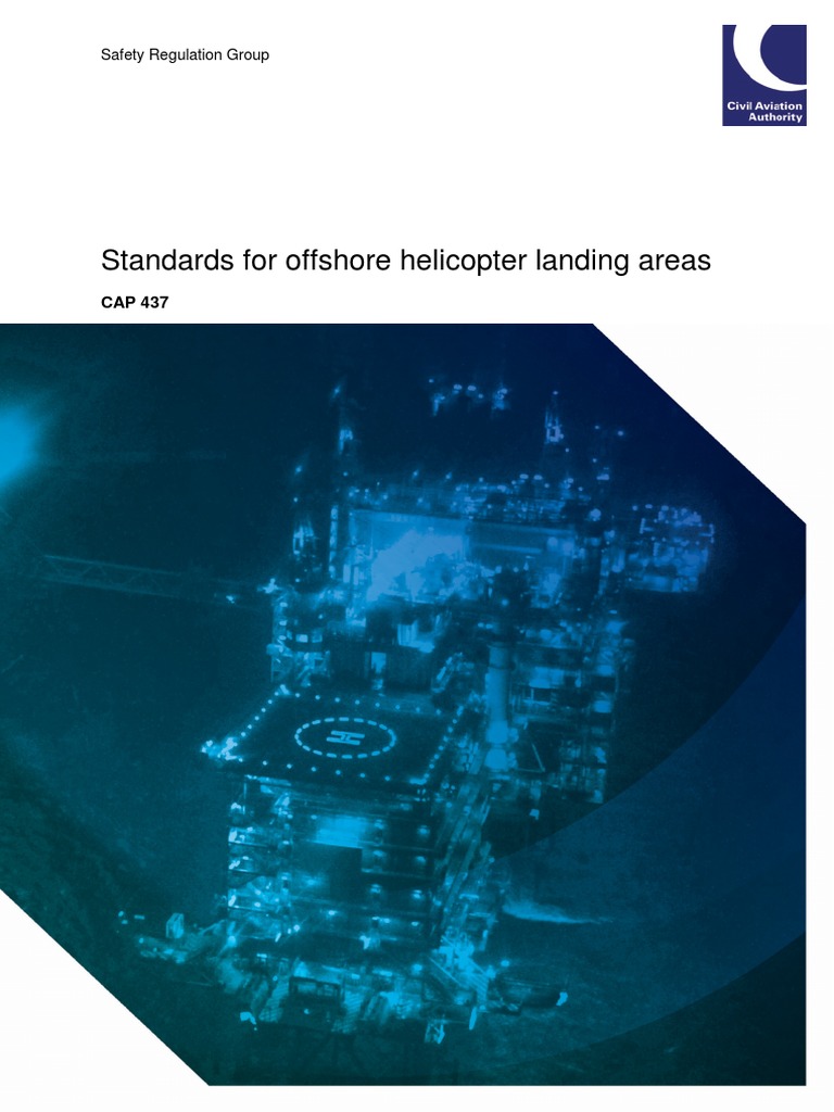 CAP 437 Standards for Helidecks | PDF | Meteorology | Lighting