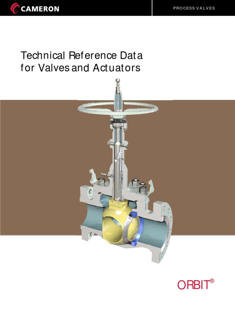 Orbit Technical Reference Data | PDF | Valve | Steel