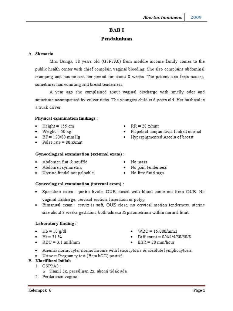 Bab I1 | PDF | Uterus | Vagina