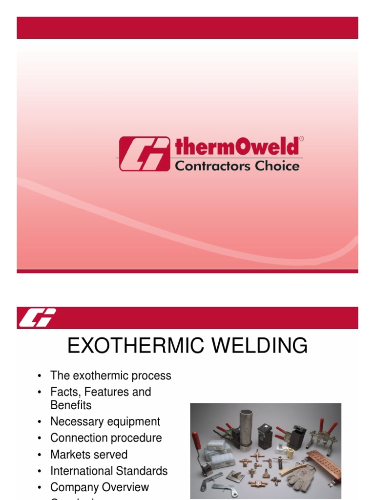 Exothermic Welding | PDF | Electrical Conductor | Welding