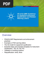 USP 1058 AIQ Risk Based Instrument Qualification Guidelines | PDF