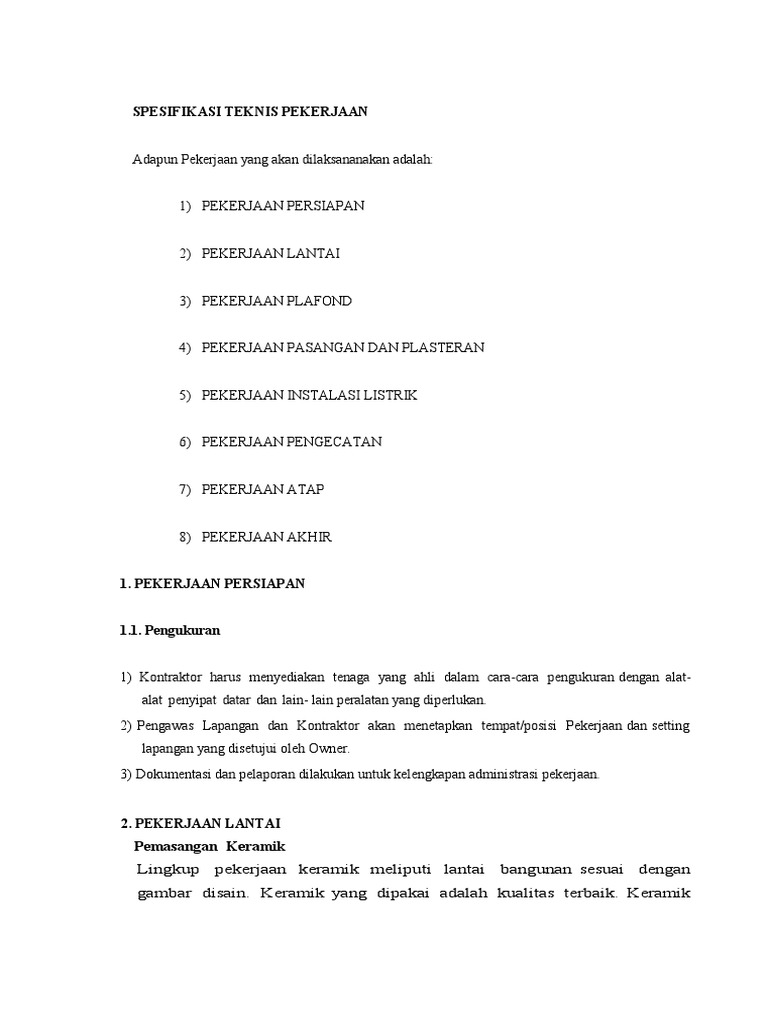 Bentuk Rencana Keselamatan Dan Kesehatan RKK | PDF