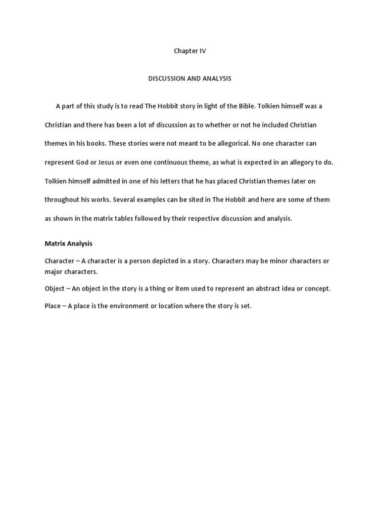 A Reflection of Tolkien's World: Biblical Similarities in J.R.R ...