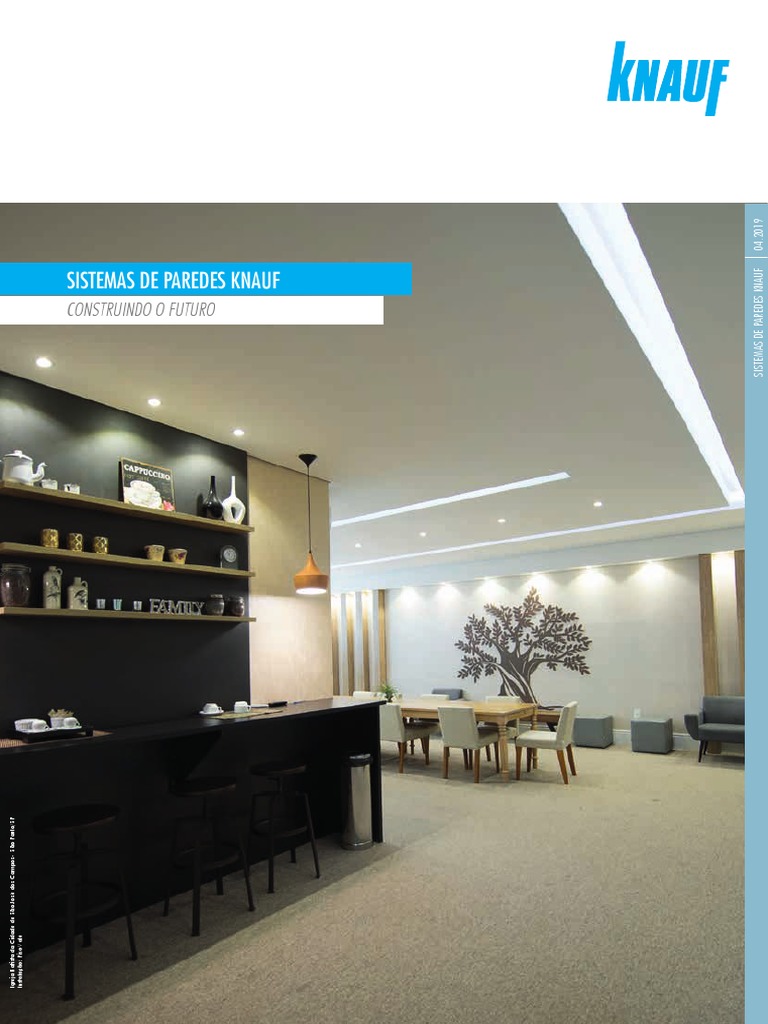 Catalogos Knauf Do Brasil Sistemas de Paredes 2019 Baixa | PDF ...