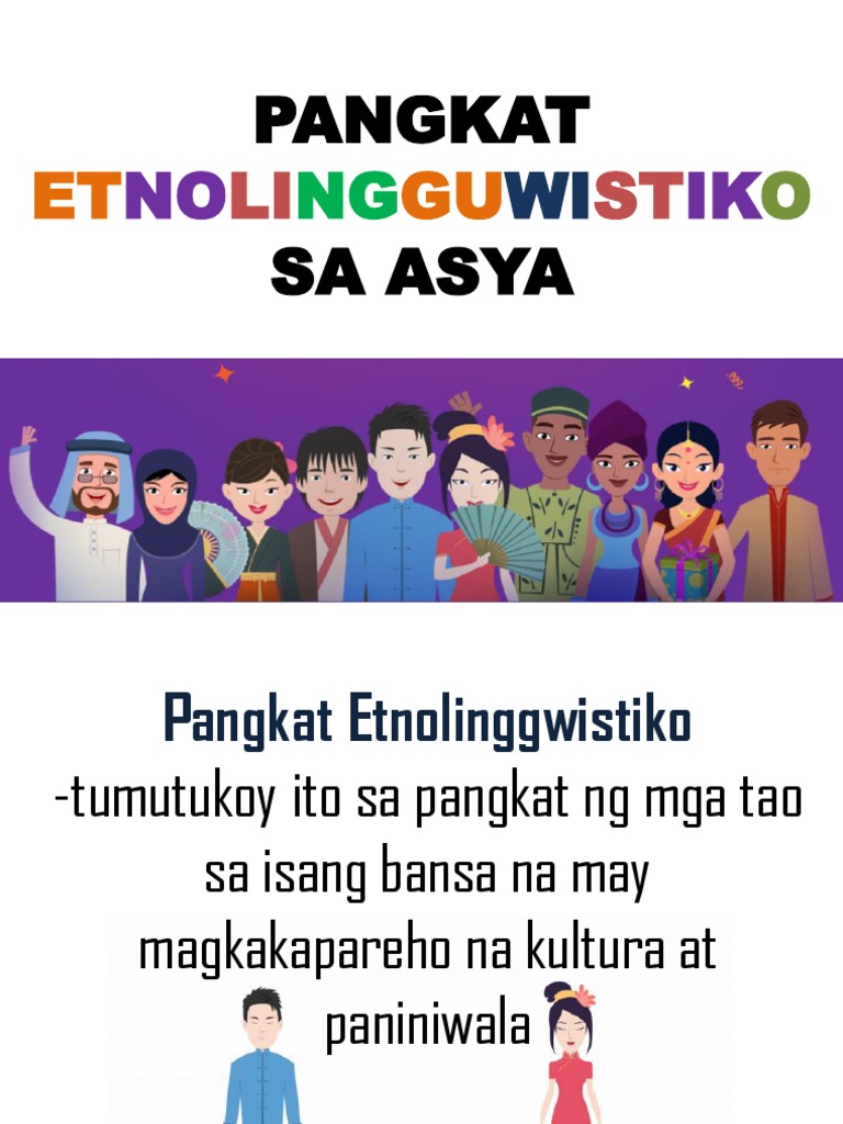 5 - Pangkat Etnolingguwistiko | PDF