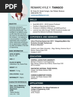 Sample Resume | PDF | Engineer | Engineering